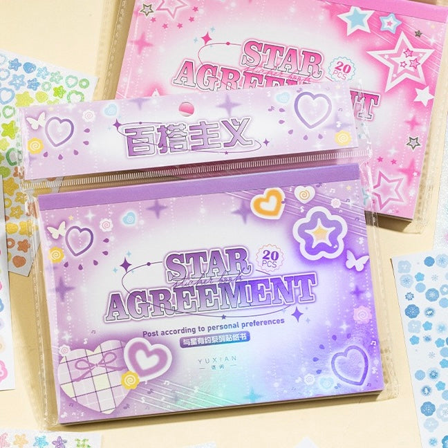 4000pcs Star Collections Sticker Book – ReJoyceStore