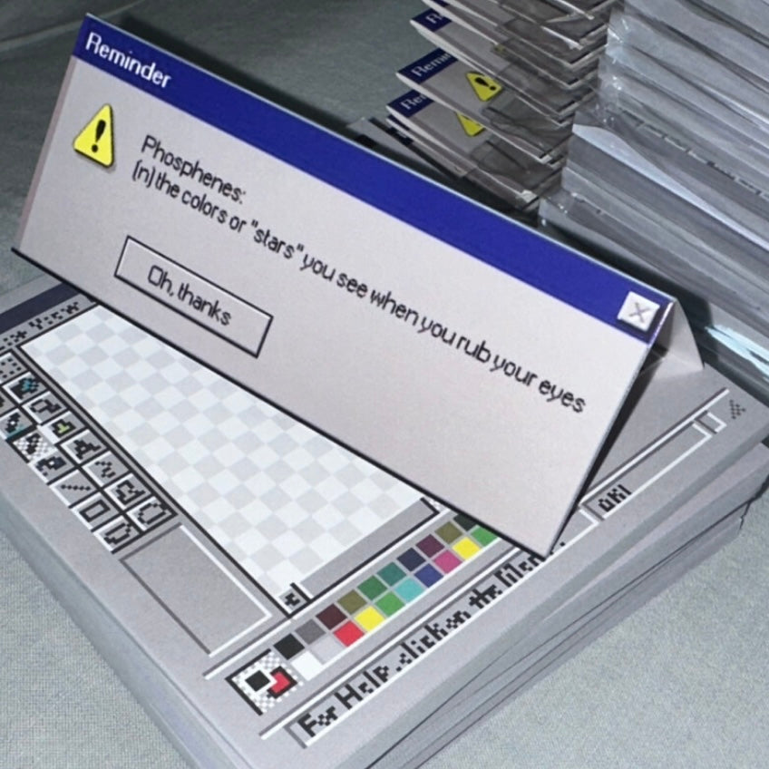 Retro Computer Windows Memo Pads – ReJoyceStore