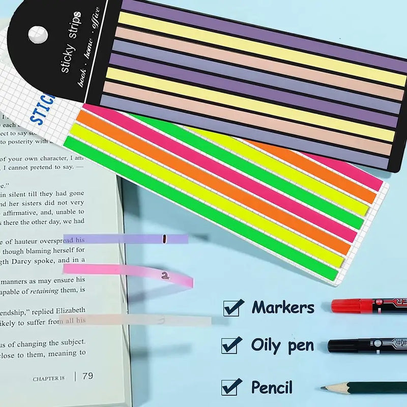 Auto-flip Soft Bookmark Set – ReJoyceStore