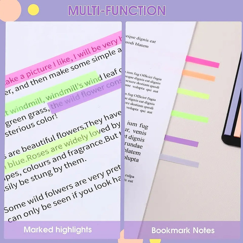 Auto-flip Soft Bookmark Set – ReJoyceStore