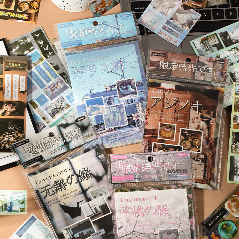 Retro Scenes Sticker Book – ReJoyceStore