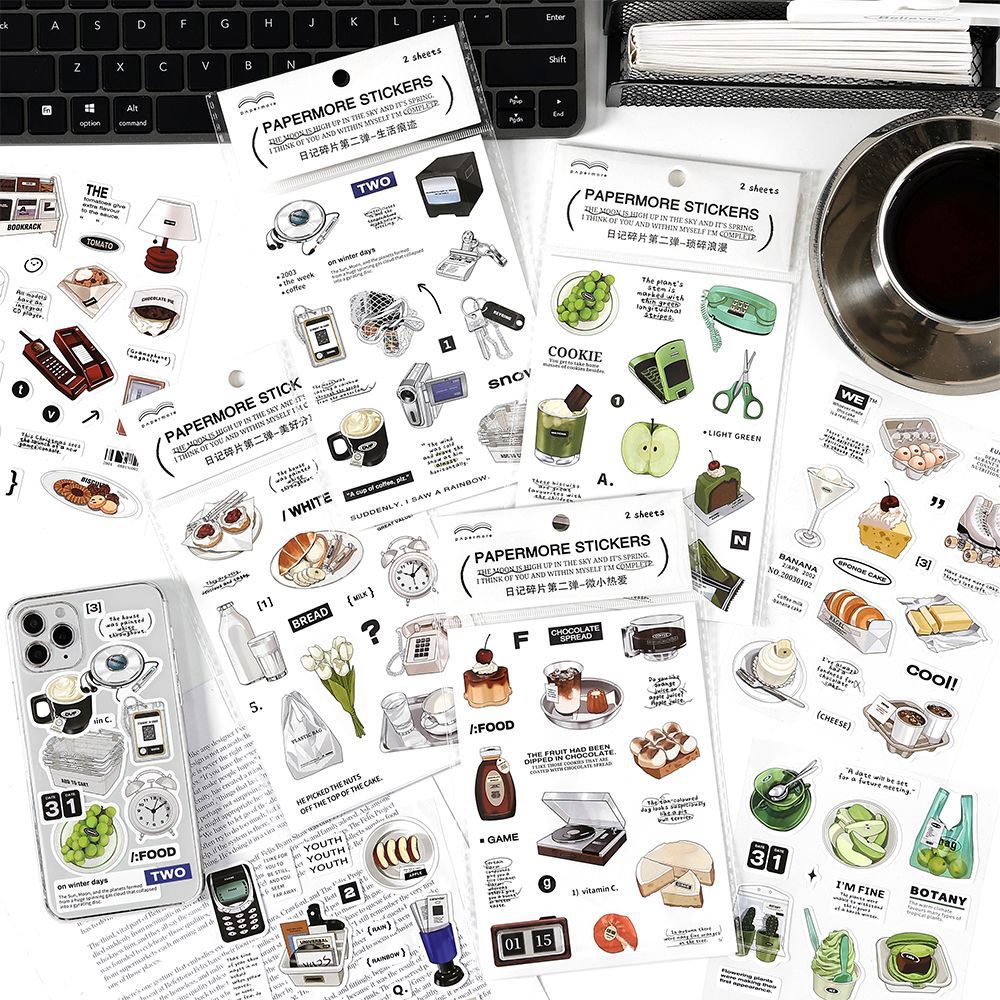 Dairy Fragment Vol.2 Sticker Sheet – ReJoyce.com